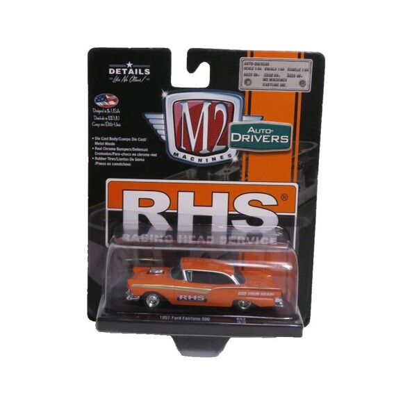 Toys | M2 Machines Rhs Racing Head Service 1957 Ford Fairlane 50 R52 ...